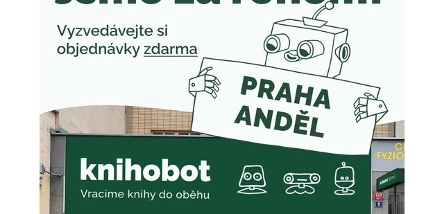 KNIHOBOT nově na Andělu. Neobyčejný antikvariát a online katalog knih. | iPRAHA13.cz